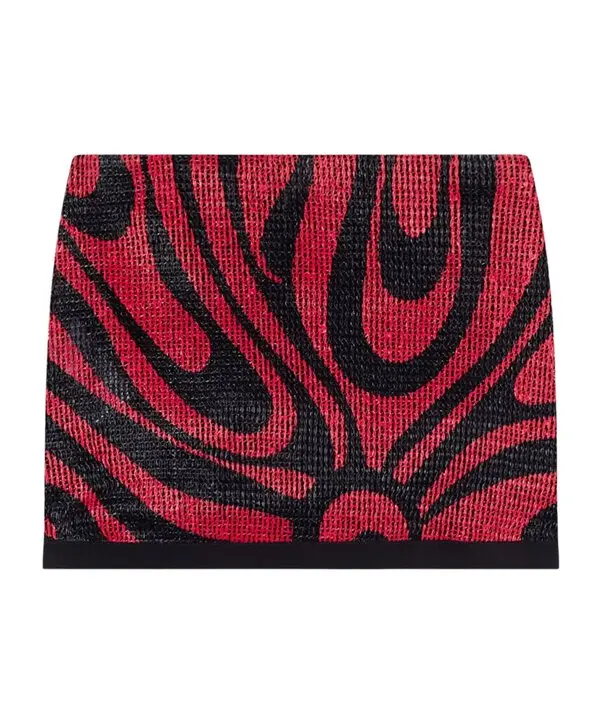 Emilio Pucci Rafia Wrap Skirt