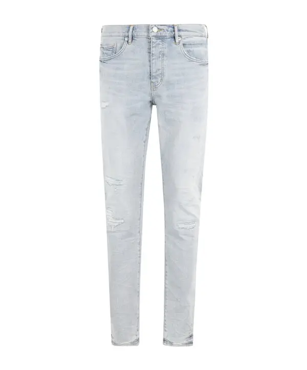 PURPLE BRAND Kivu Distressed Skinny Jeans