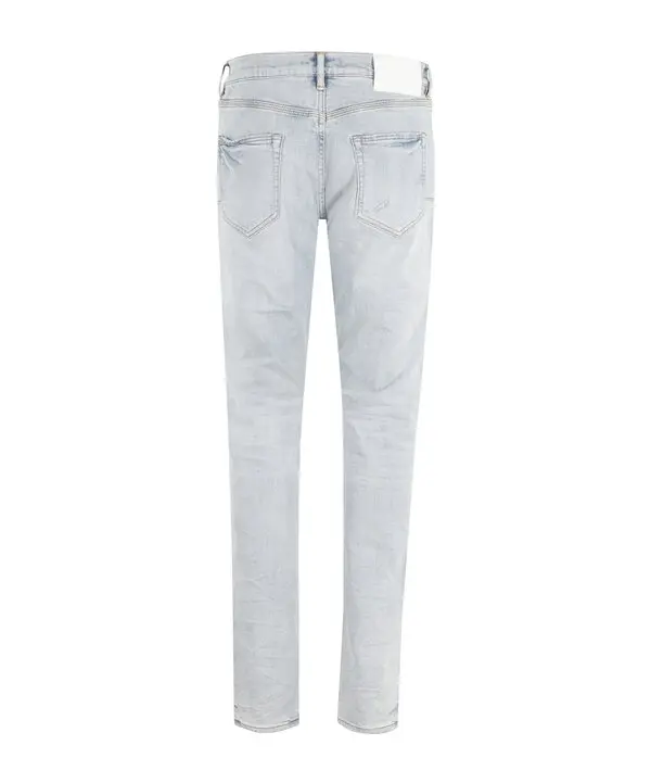 PURPLE BRAND Kivu Distressed Skinny Jeans
