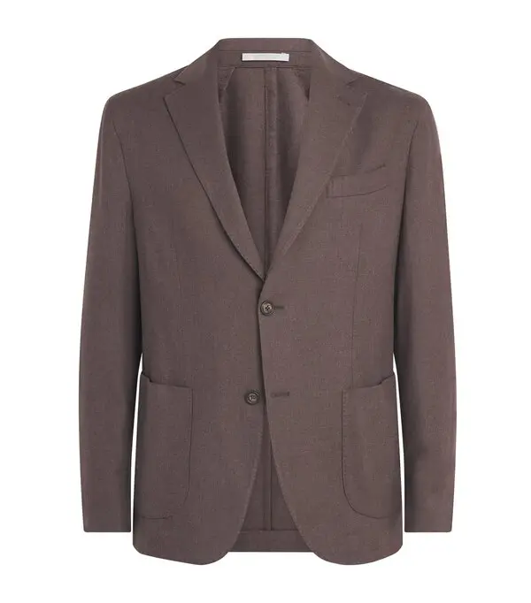 Eleventy Silk-cashmere Unstructured Blazer
