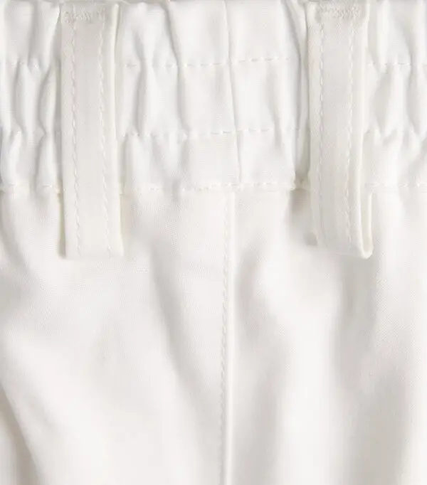 Eleventy Stretch-cotton Elasticated Trousers