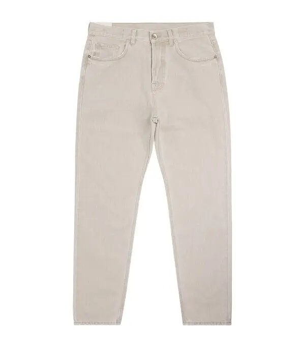 Eleventy Cotton Slim Jeans - Green