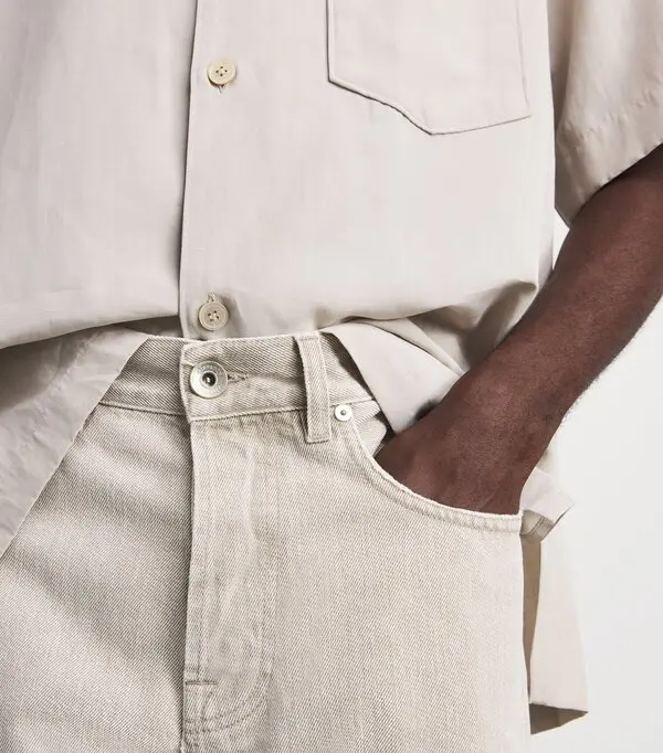 Eleventy Cotton Slim Jeans - Green
