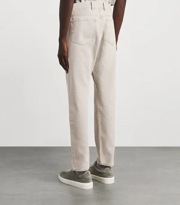 Eleventy Cotton Slim Jeans - Green