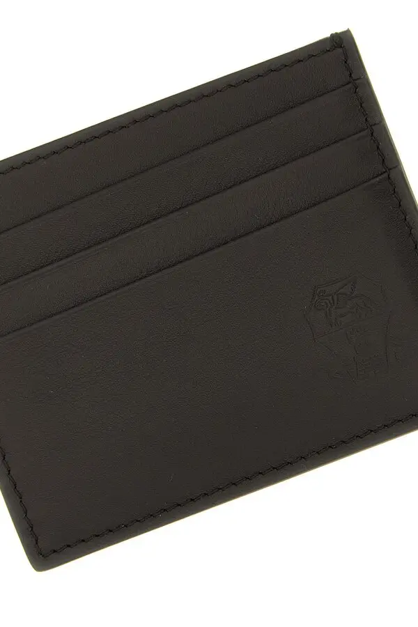 Brunello Cucinelli Logo Embossed Card Holder