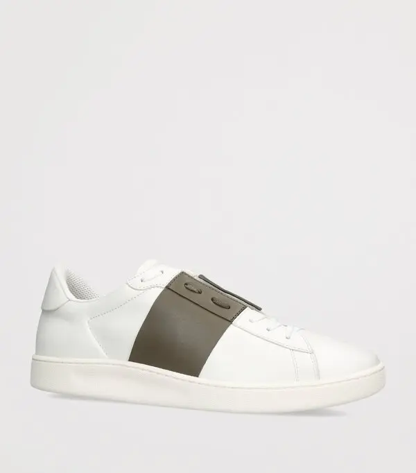 Valentino Garavani Leather Open Royco Sneakers