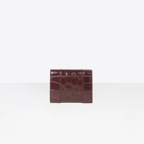 Balenciaga Hourglass Compact Wallet