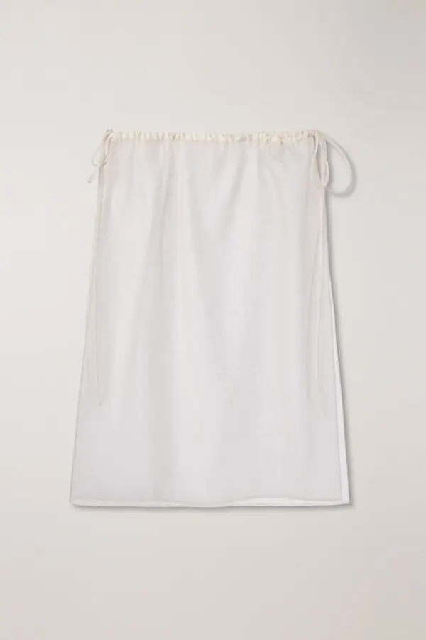 DUNST Drawstring Midi Skirt