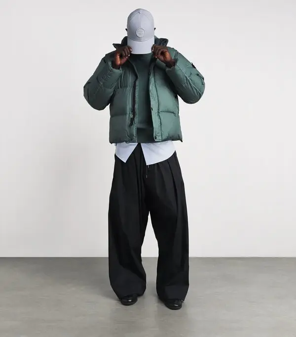 Stone Island Garment-dyed Down Jacket