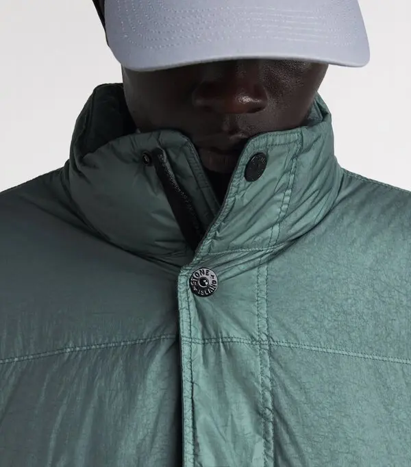 Stone Island Garment-dyed Down Jacket