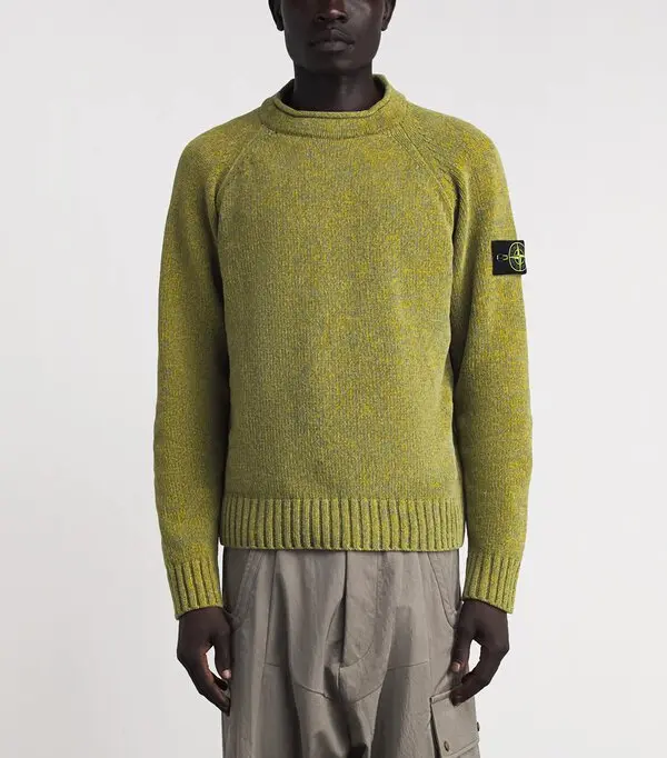 Stone Island Cotton Mélange Sweater
