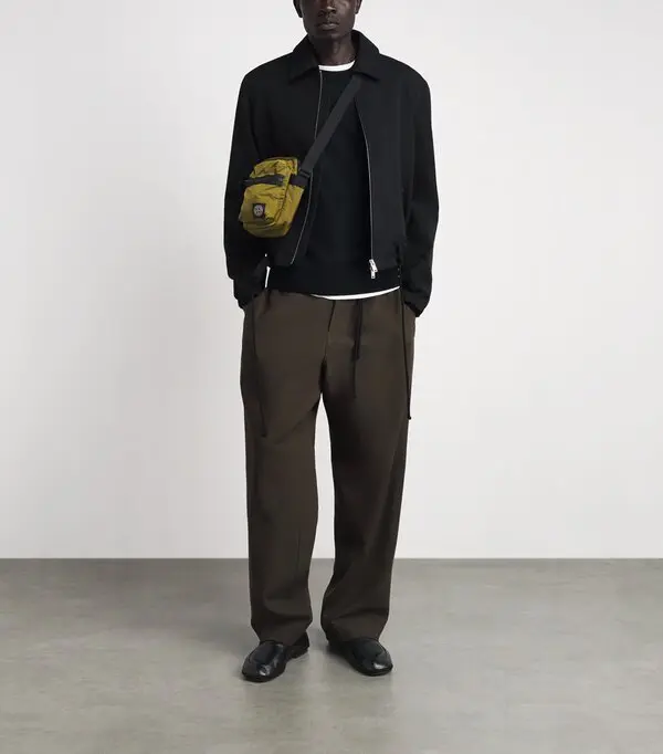Stone Island Virgin Wool Crew-neck Sweater
