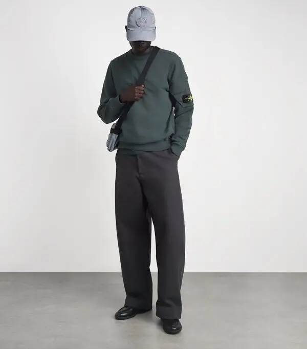 Stone Island Cotton Compass Pocket Sweatshirt