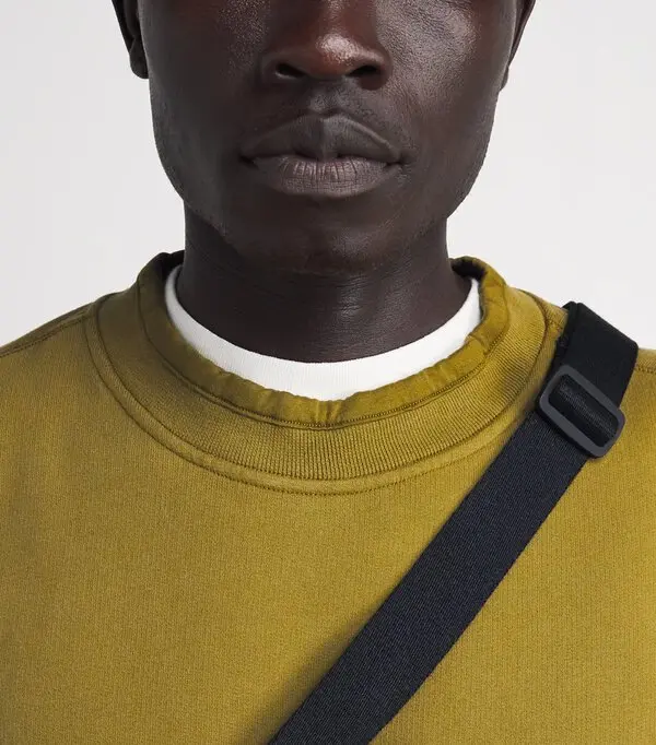 Stone Island Cotton Rib-knit Compass Sweatshirt