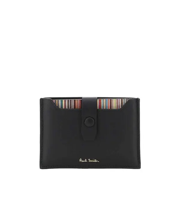 Paul Smith Signature Stripe Logo Printed Cardholder
