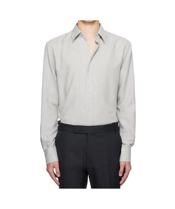 TOM FORD Melange Fluid Shirt