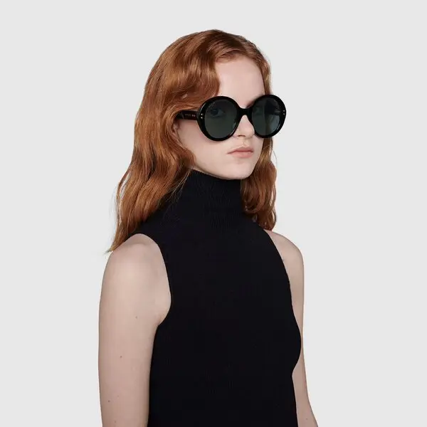 Gucci Round-frame Sunglasses