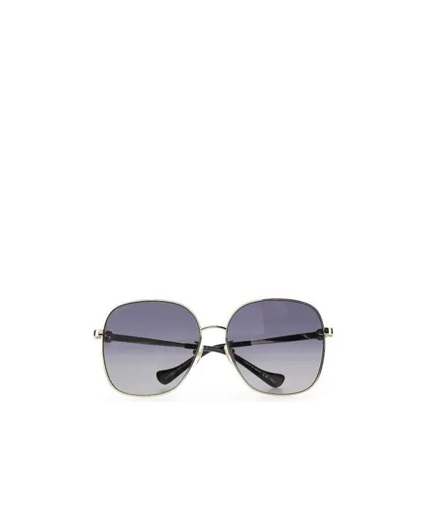 Gucci Gg1089sa Round Sunglasses - Purple