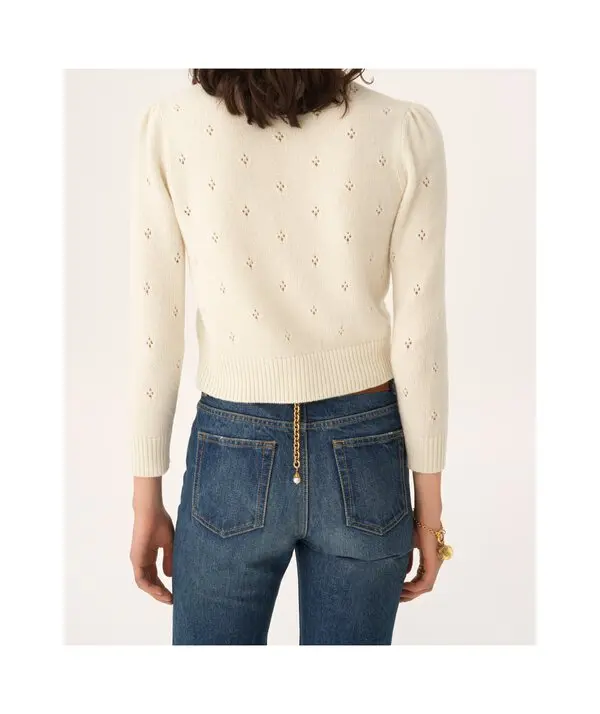 Chloé Logo Embroidered Knitted Jumper
