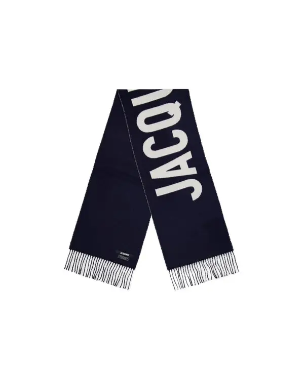 Jacquemus L'écharpe Fringe Logo Scarf
