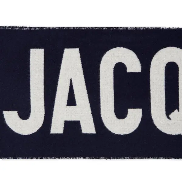 Jacquemus L'écharpe Fringe Logo Scarf
