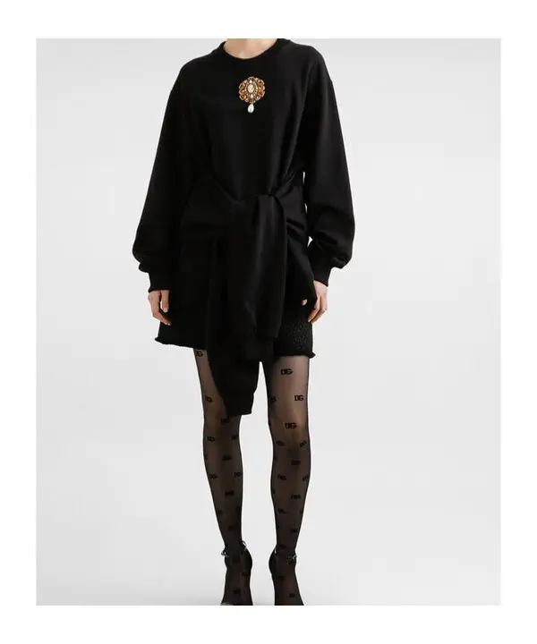 Dolce & Gabbana Dolce Gabbana Cotton Mini Dress
