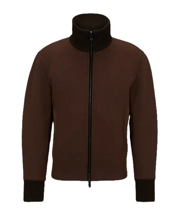 Hugo Boss Minimalist Zip-up Jacket