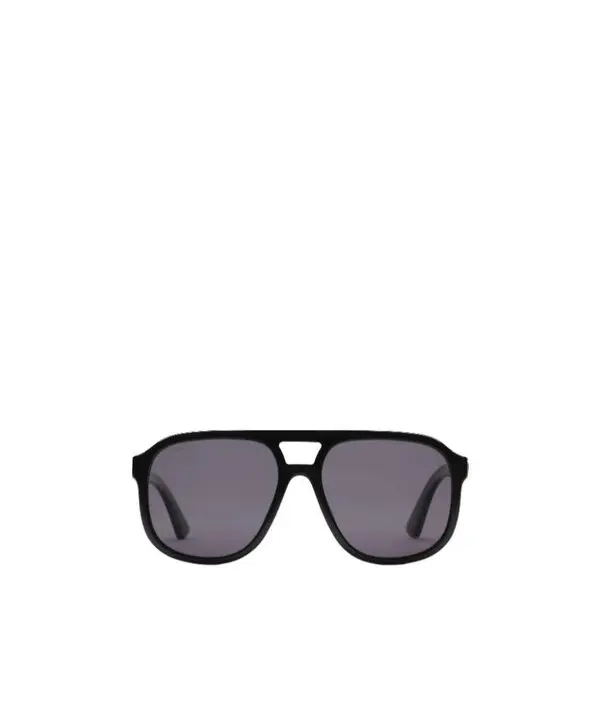 Gucci Logo-plaque Oversize-frame Sunglasses