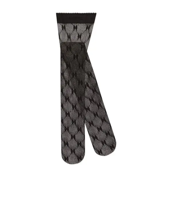 Gucci Double G Logo Semi-sheer Tights