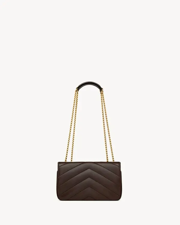 Saint Laurent Loulou Small In Matelassé Lambskin
