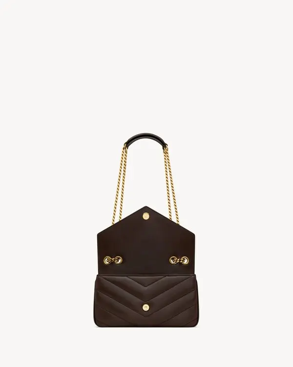 Saint Laurent Loulou Small In Matelassé Lambskin