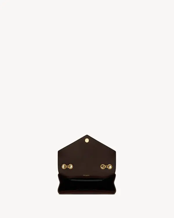 Saint Laurent Loulou Small In Matelassé Lambskin