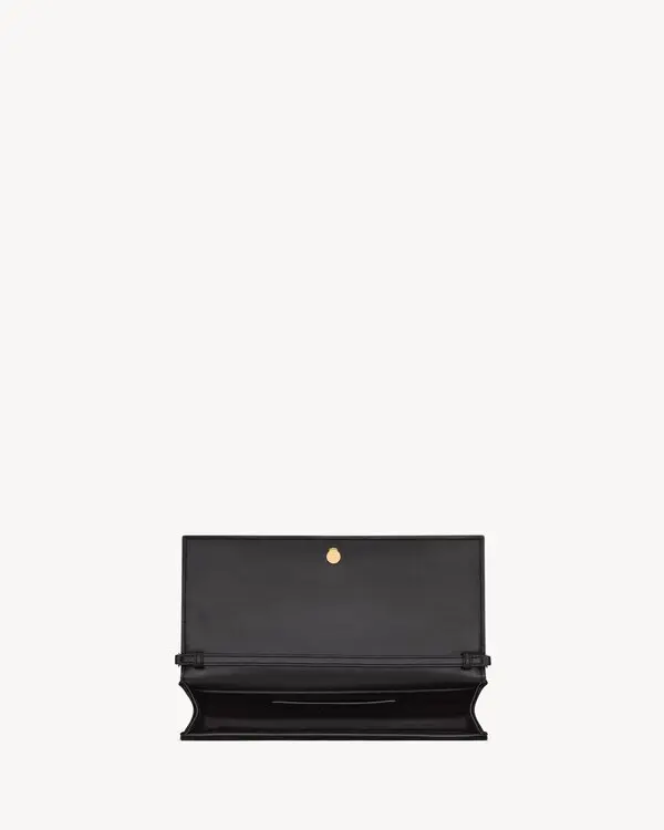 Saint Laurent Kate Clutch In Velvet