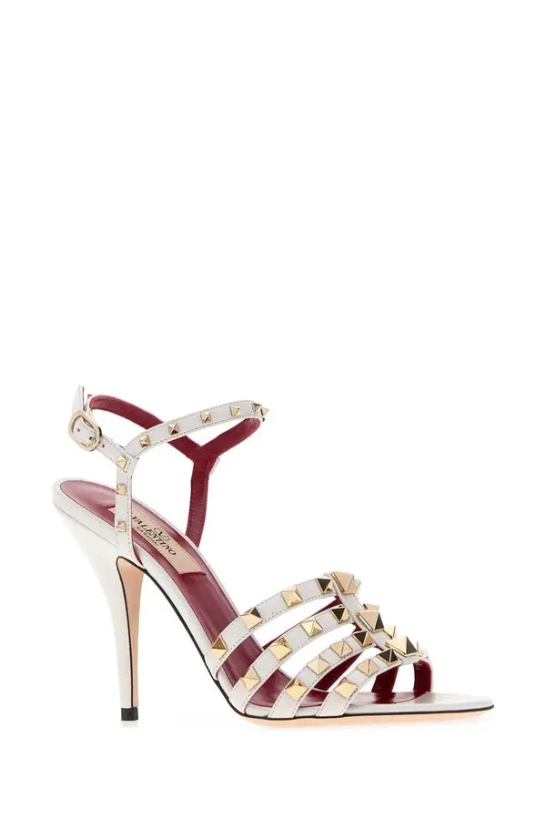 Valentino Garavani Leather Rockstud Sandals