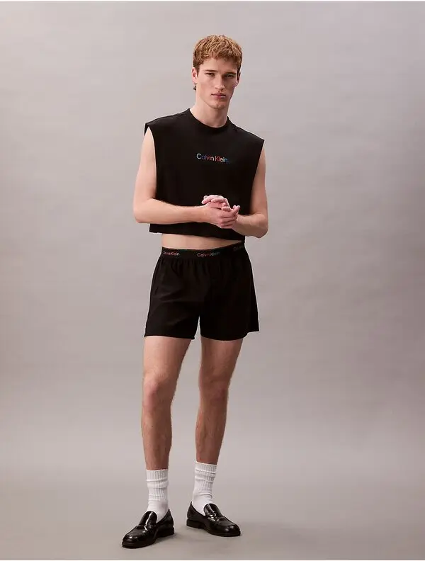 Calvin Klein Pride Muscle Tank Top - Black