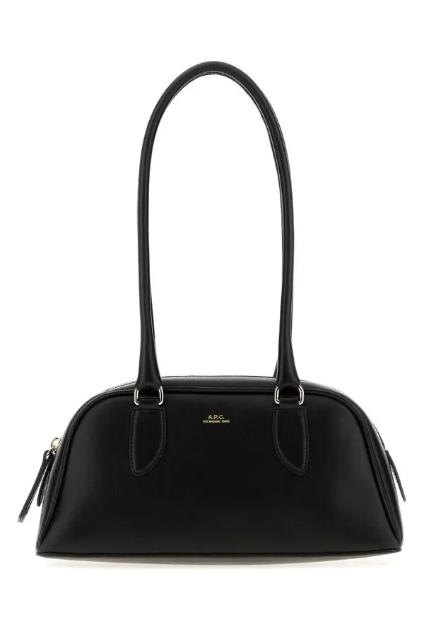 A.p.c. Leather Small Paloma Shoulder Bag - Black