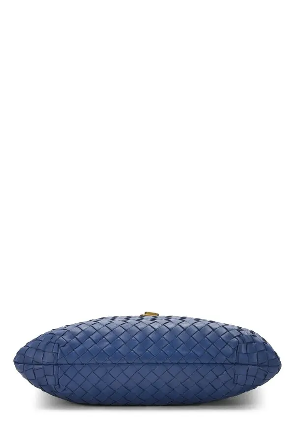 Bottega Veneta Intrecciato Capri Tote - Blue