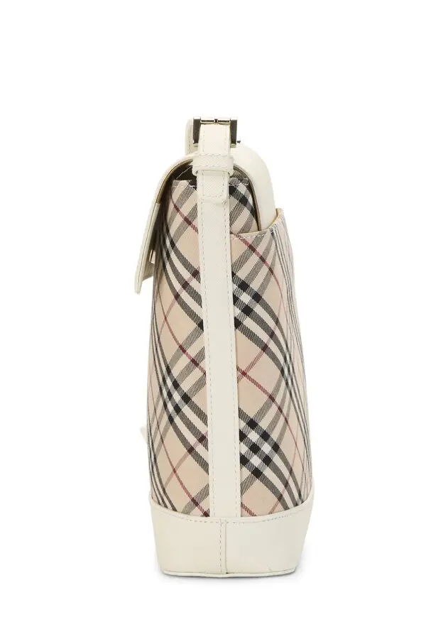 Burberry Jacquard Check Flap Cross Body