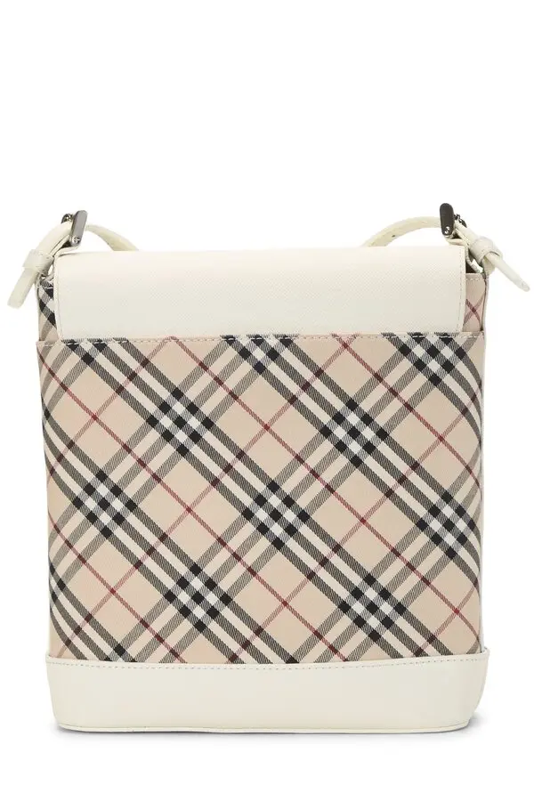 Burberry Jacquard Check Flap Cross Body