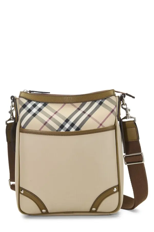 Burberry House Check Vertical Messenger Bag