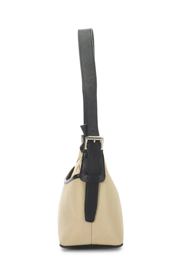 Burberry House Check Shoulder Bag - Beige