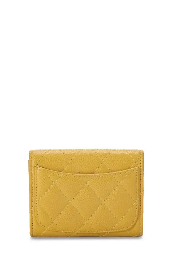 Chanel Caviar Classic Flap Card Holder