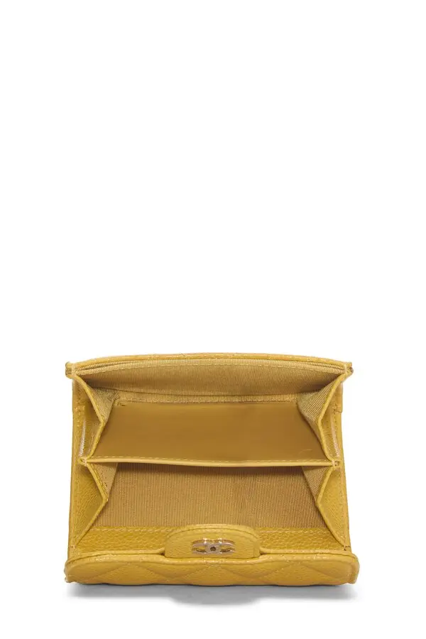 Chanel Caviar Classic Flap Card Holder