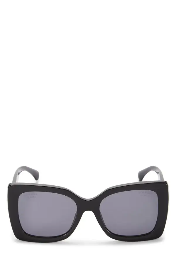 Chanel Acetate Sunglasses - Black