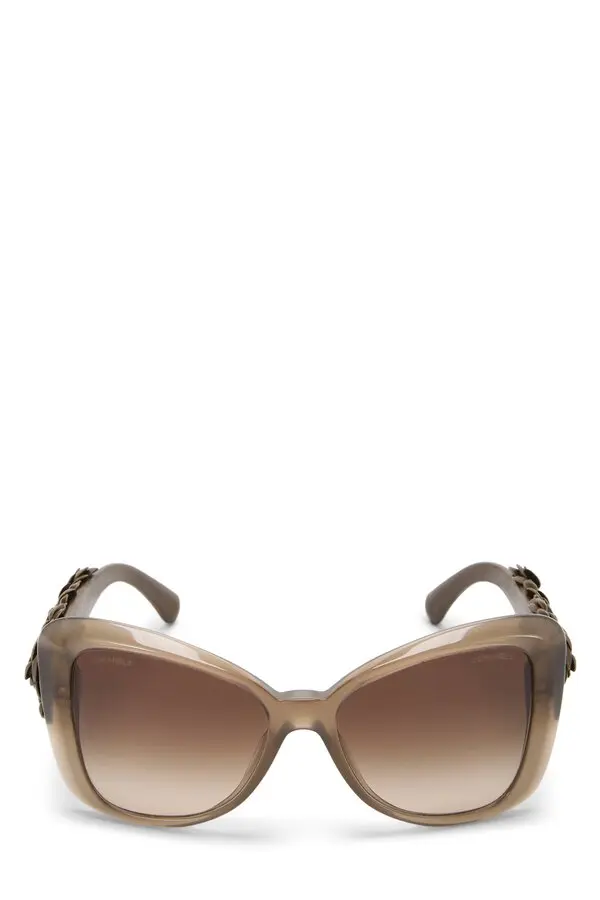 Chanel Acetate Sunglasses 5317-q - Brown