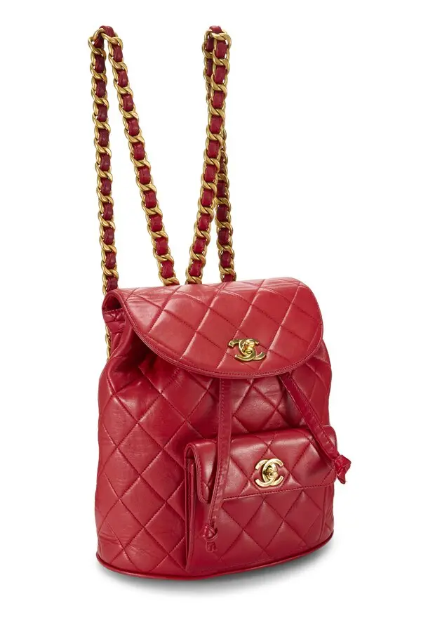 Chanel Quilted Calfskin Duma Backpack