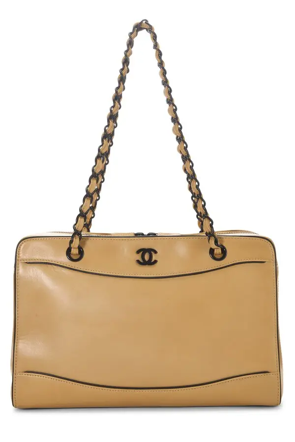 Chanel Calfskin Chain Tote