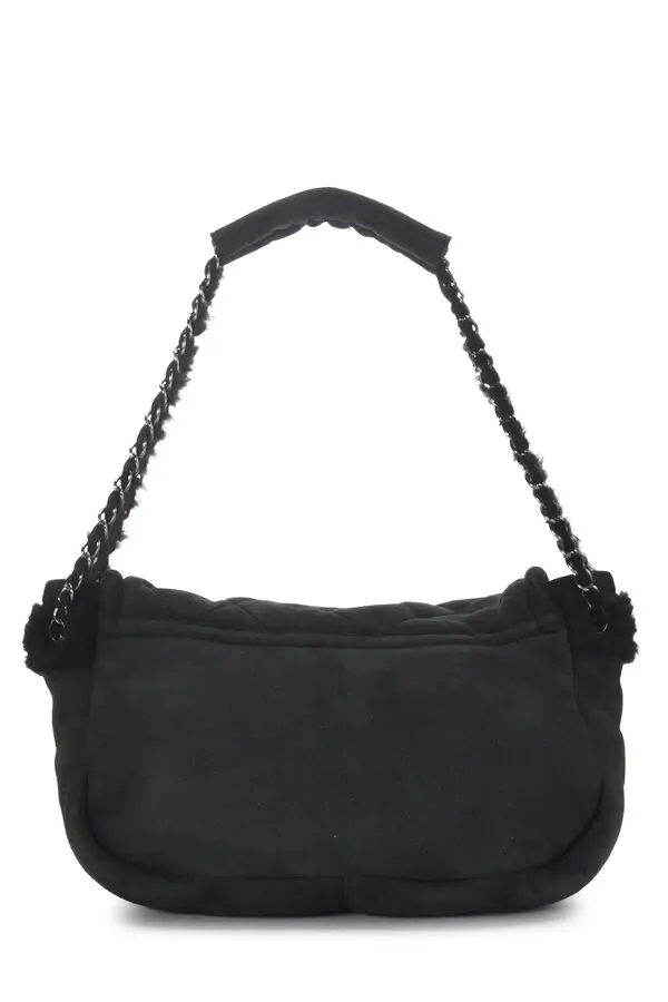 Chanel Mouton Mademoiselle Lock Shoulder Bag