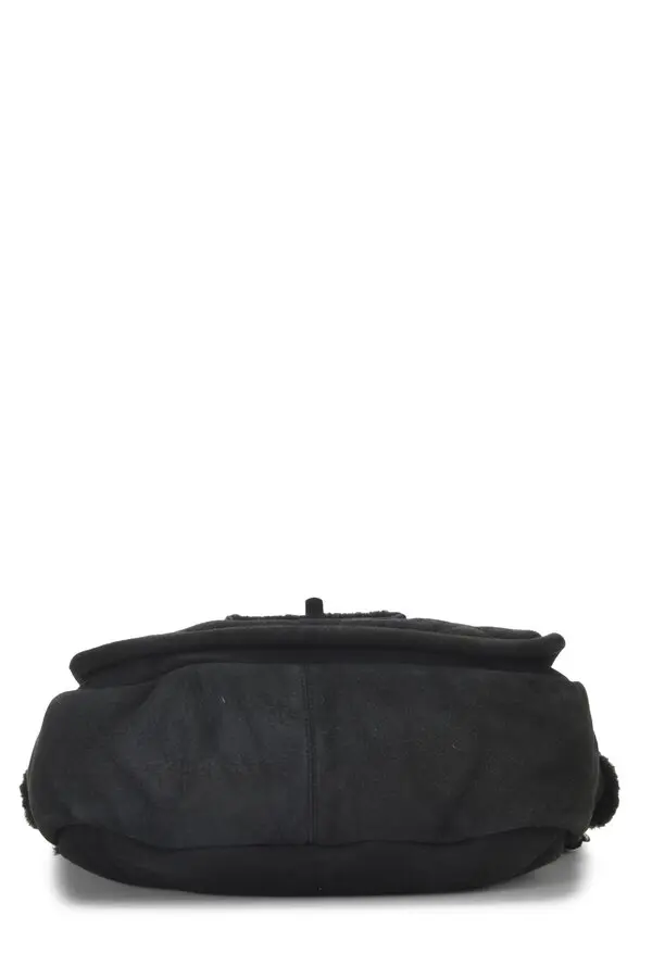Chanel Mouton Mademoiselle Lock Shoulder Bag