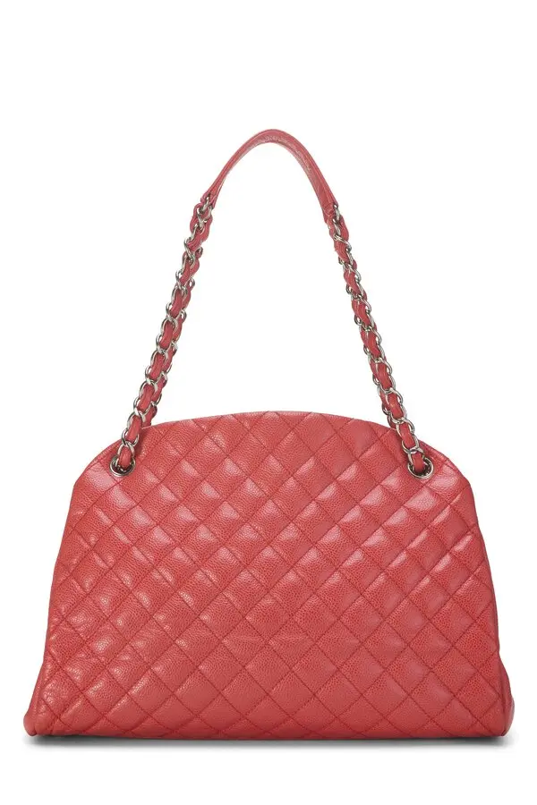 Chanel Quilted Caviar Just Mademoiselle Bowler Bag